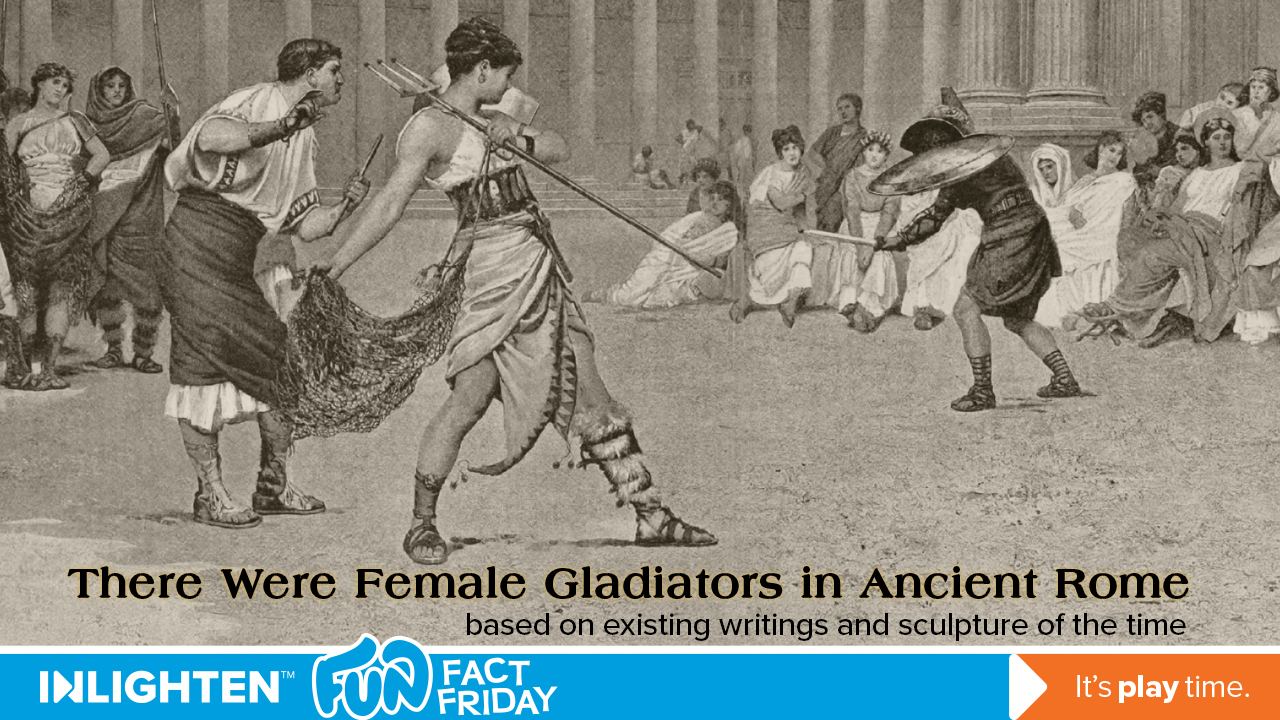Girl Gladiators In Ancient Rome