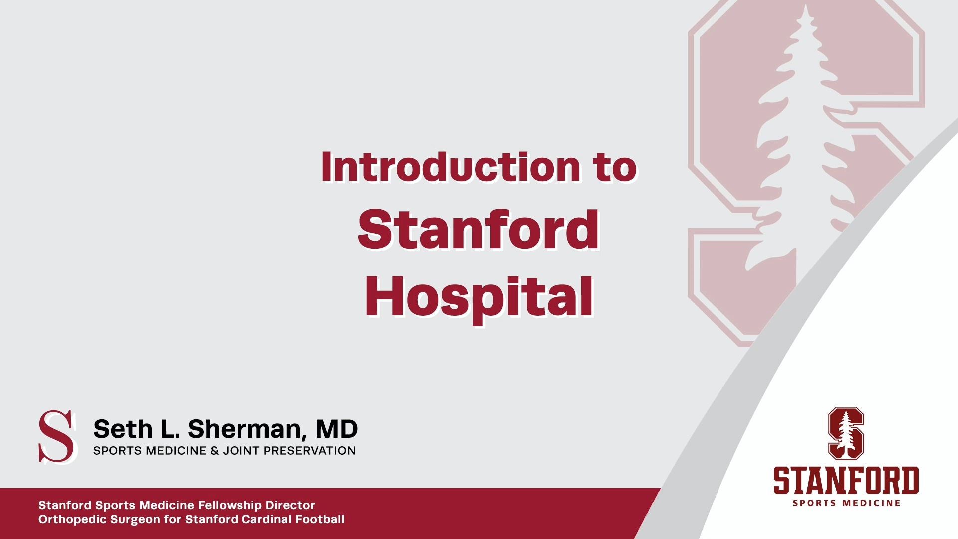 Stanford Hospital Logo Seth L Sherman, MD On X: "Proud To Work At