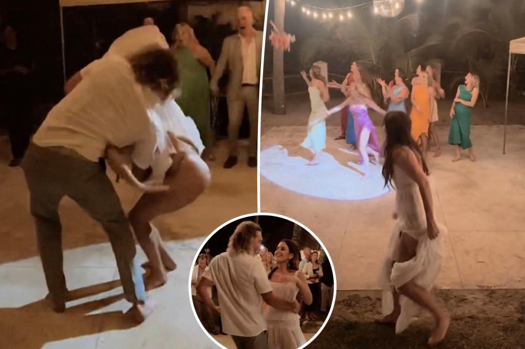 Wedding Wardrobe Oops Inside Zackery Michael And Lola McDonnell's