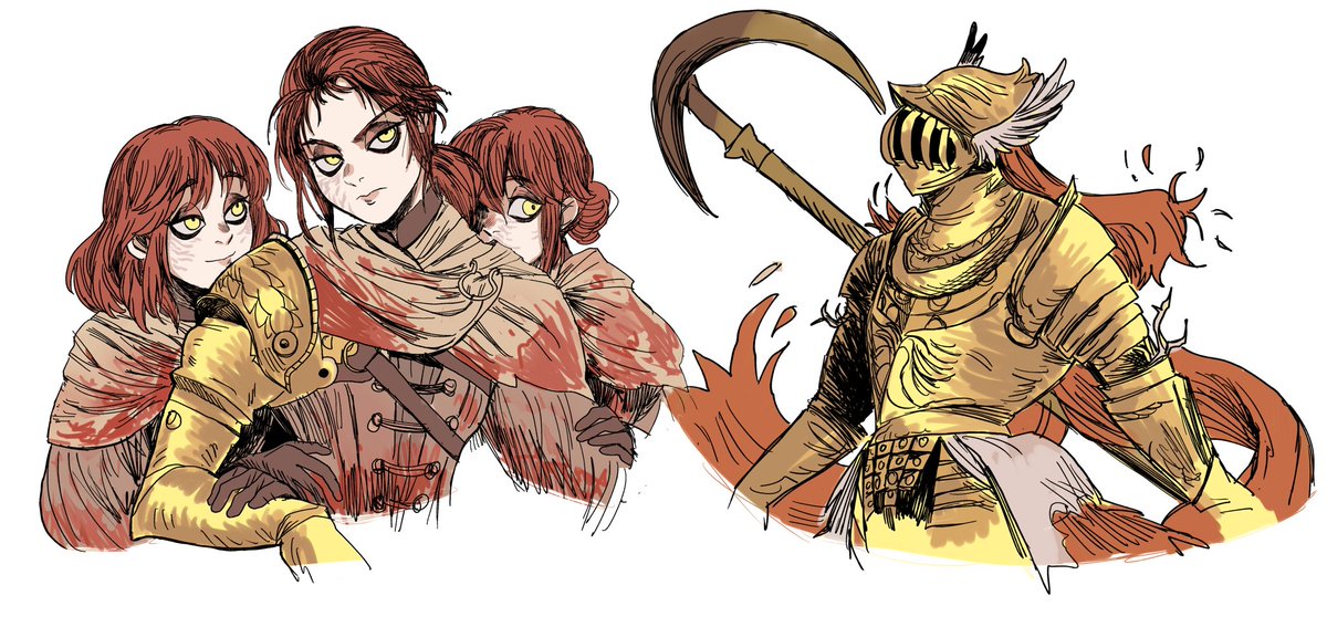 ミケラの刃マレニア 「The rest of the elden ring girls 」|puré🎡のイラスト