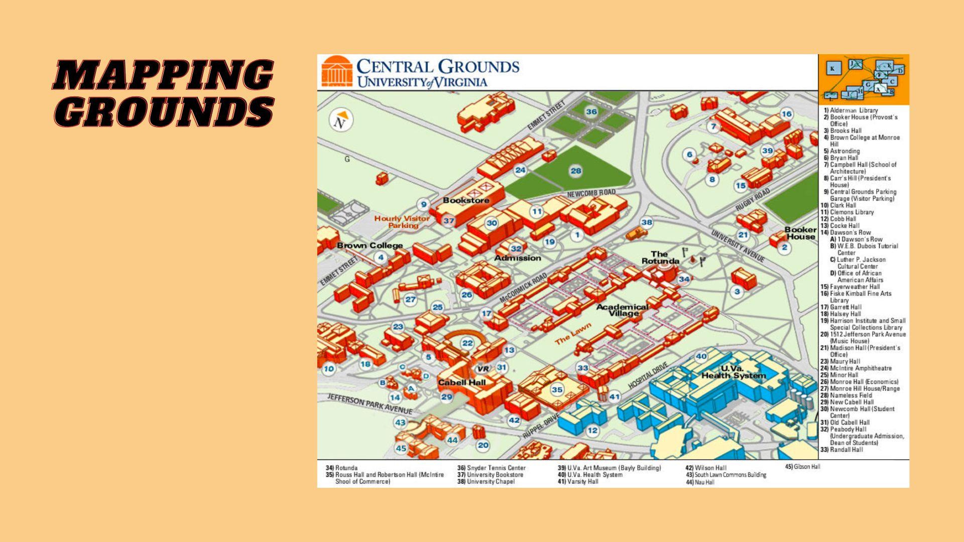 Uva Campus Map DHS And Buildings Of Esgueva Campus (E) At UVa.