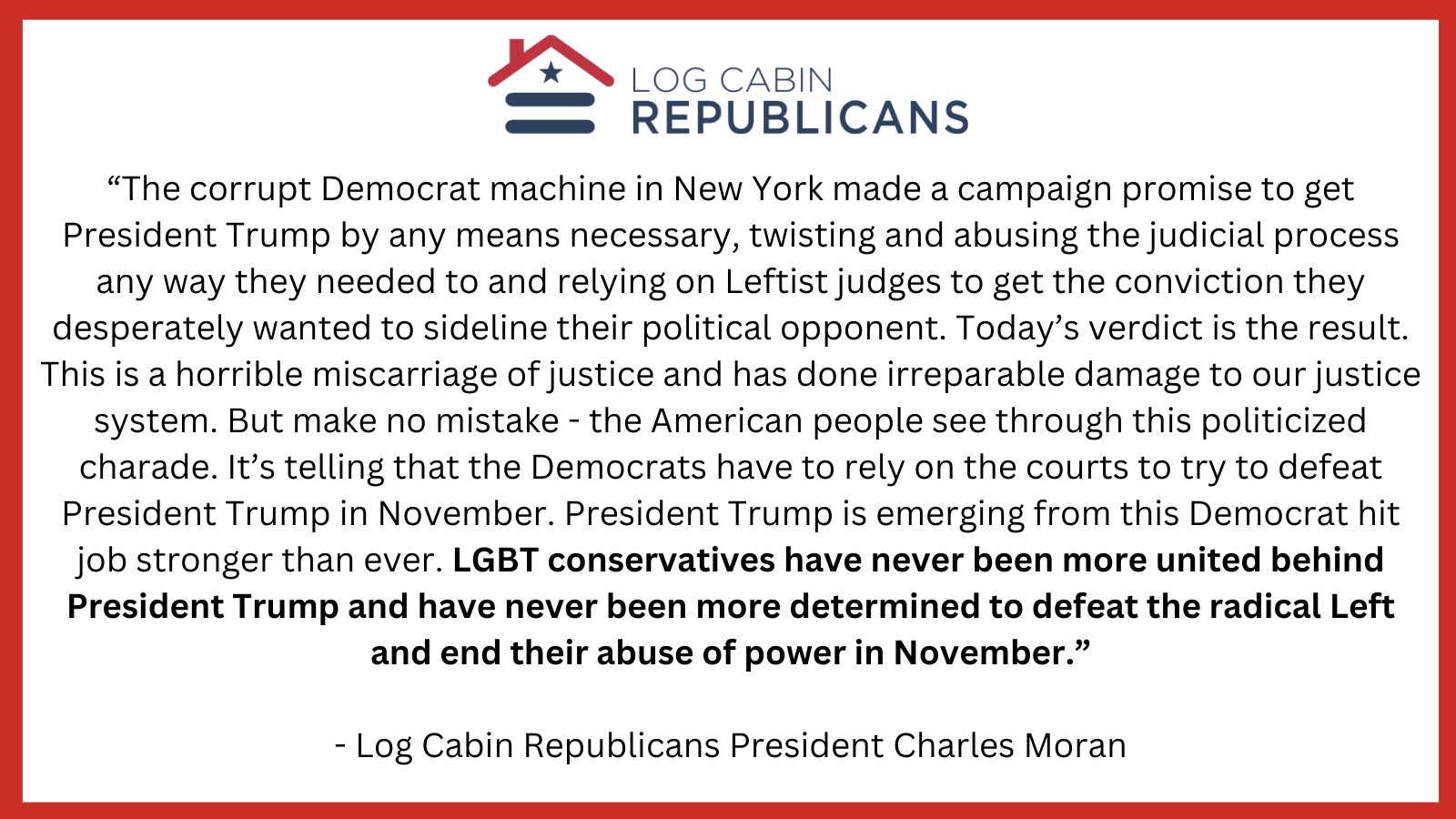 Log Cabin Republicans Logo Log Cabin Republicans | Tumblr