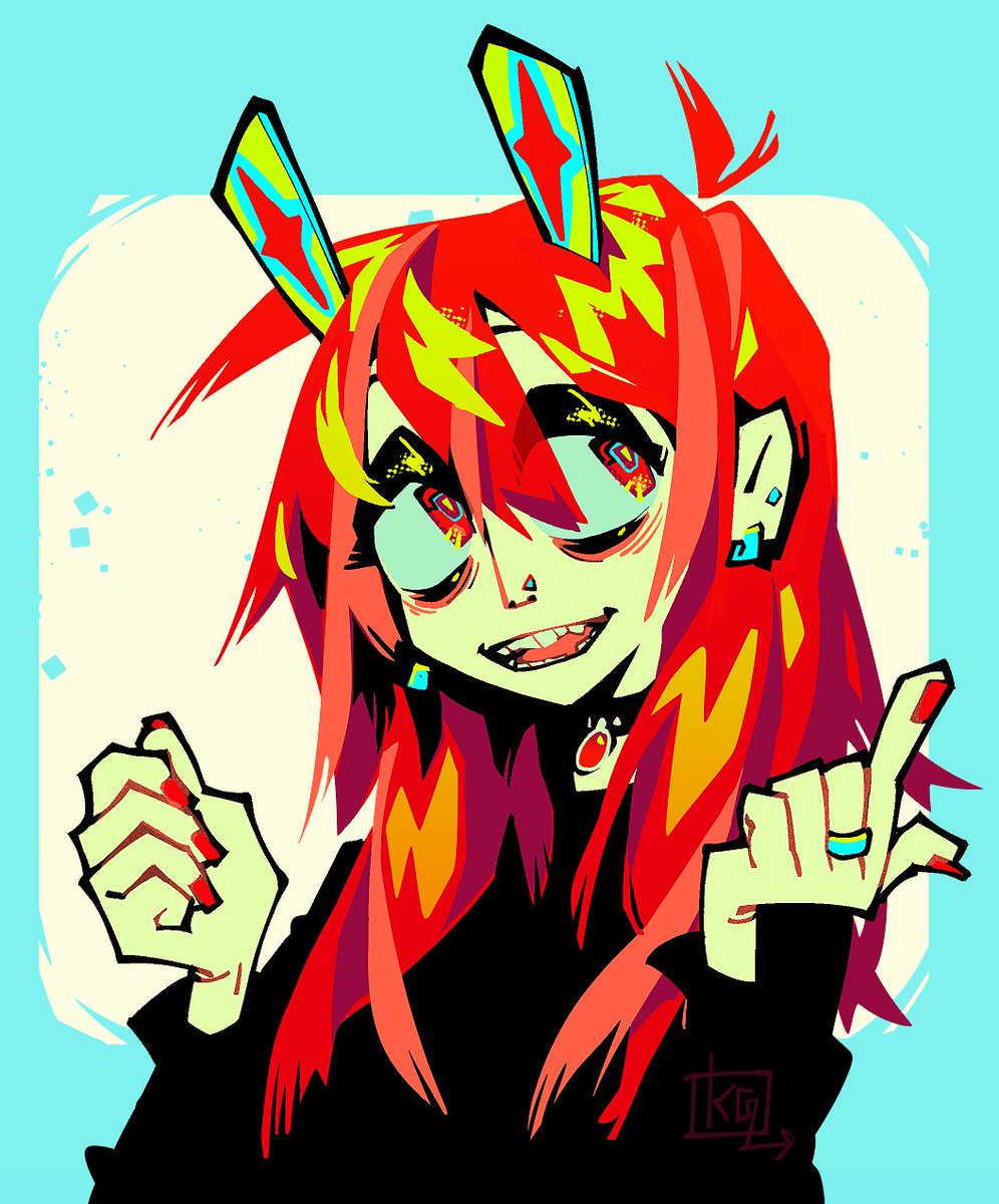 「did you think she was flipping you off? 」| ️Amborg ️のイラスト