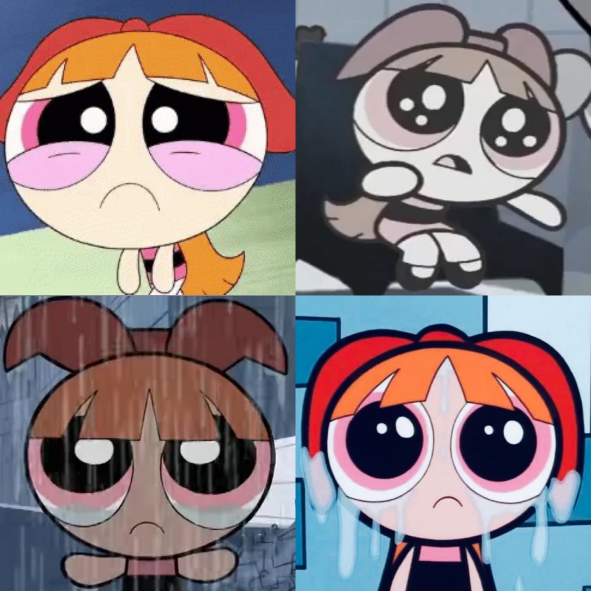 Powerpuff Girls Blossom Triste