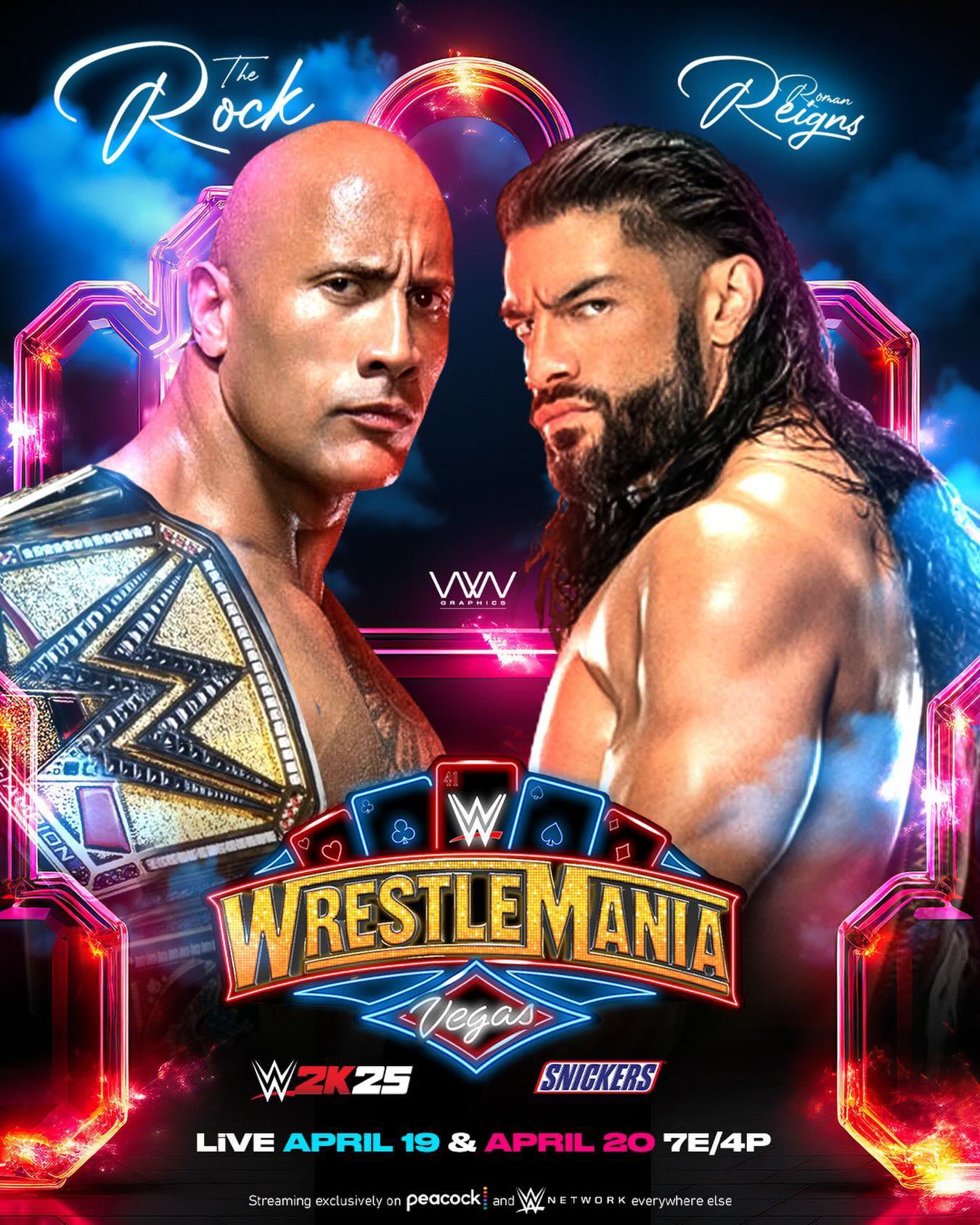 The Rock Royal Rumble 2024