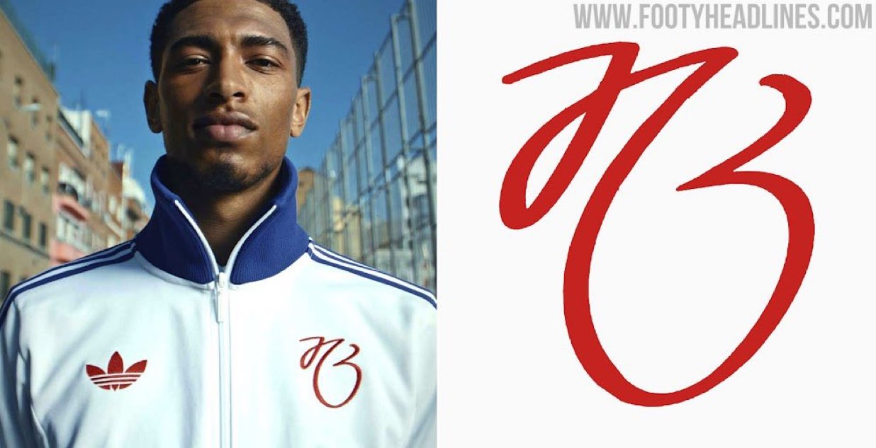 Jude Logo Jude Bellingham 'set To Appear In New Signature Adidas Logo