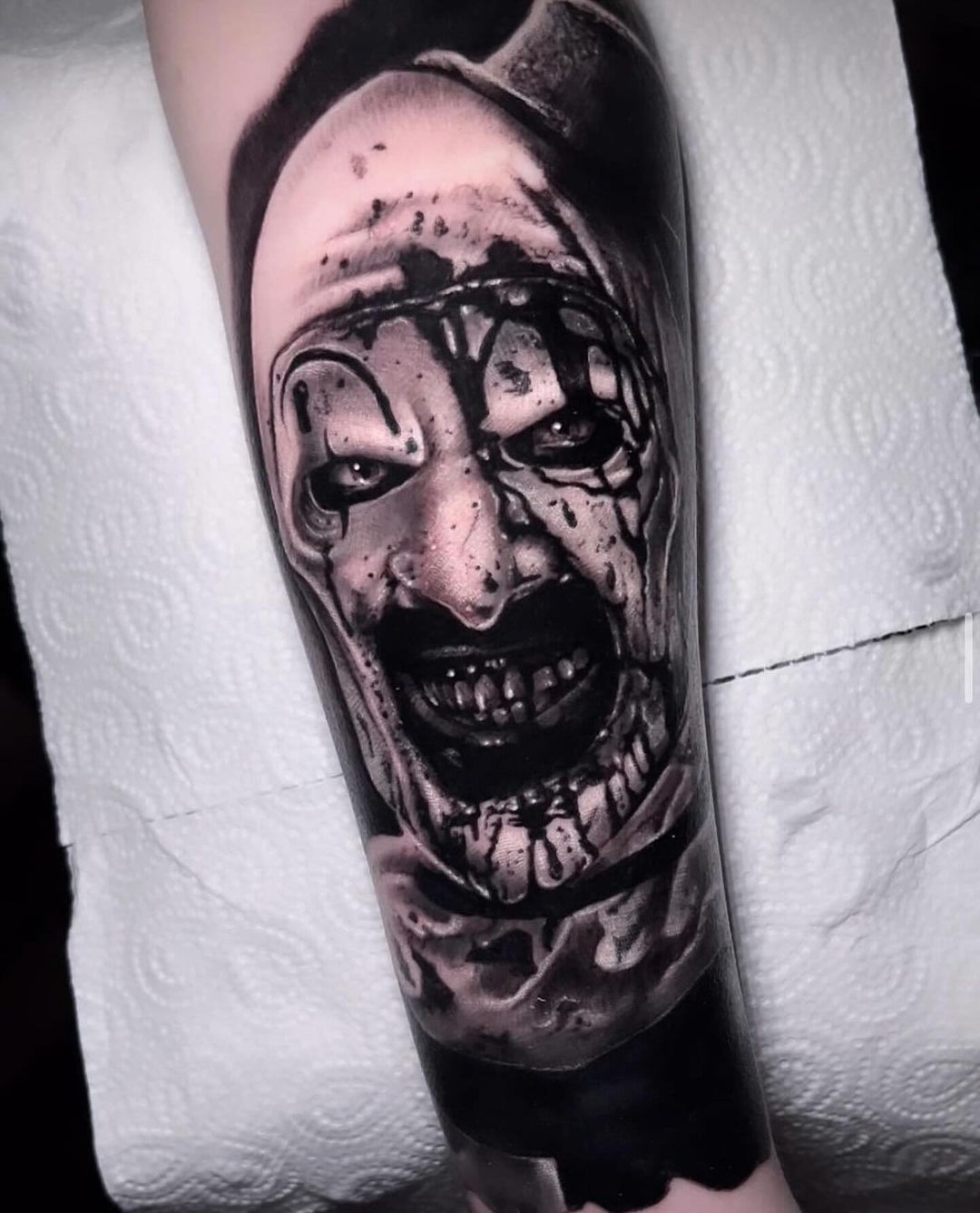 Killer Clowns Tattoos Choking Evil Clown Tattoo – Best Tattoo Ideas