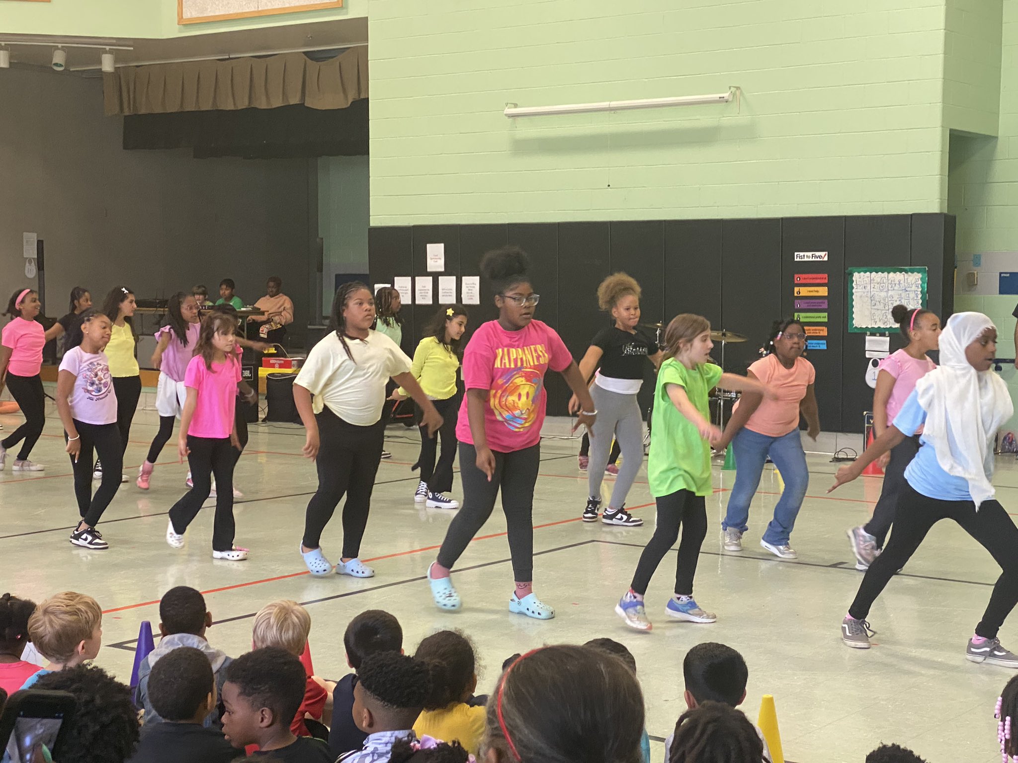 Elementary School Dance Franklin Elementary Students Participate In