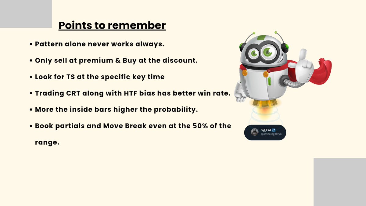 📜 Educational thread 🧵🐢☕ 💎 CRT - CANDLE RANGE THEORY 📌 Key levels @ 369 ...