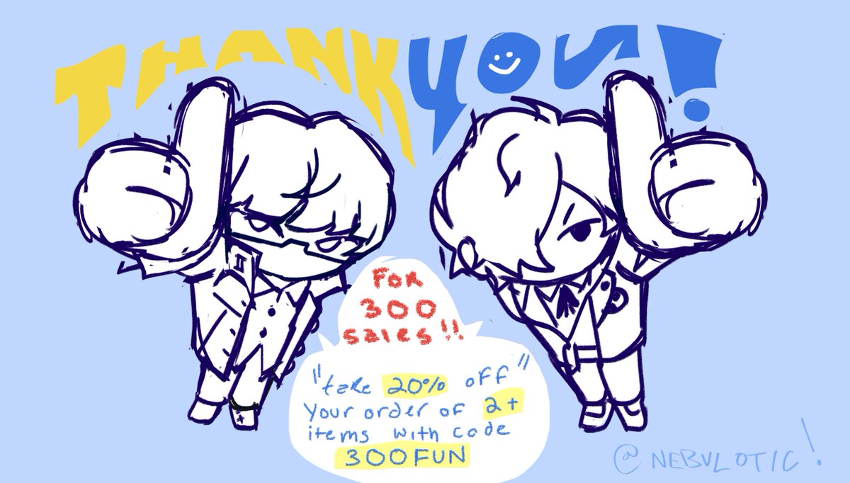SHOP UPDATE!] hiii my P5 stickers are in stock again!!! And」ara ...