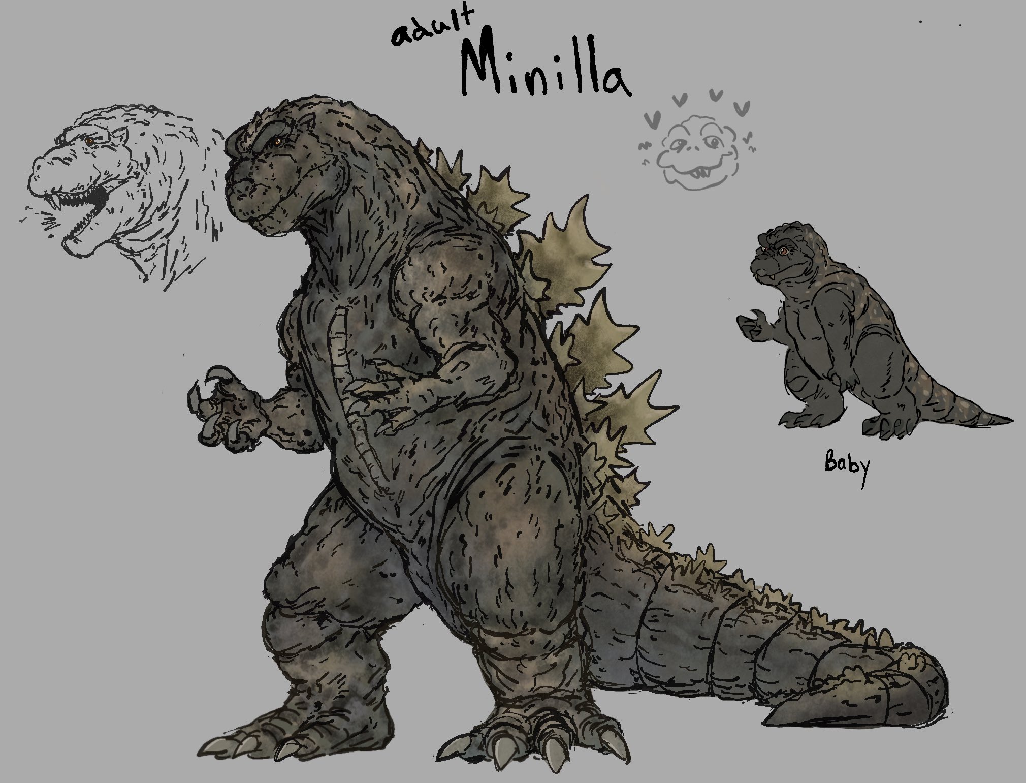 Godzilla 2024 Tekeningen