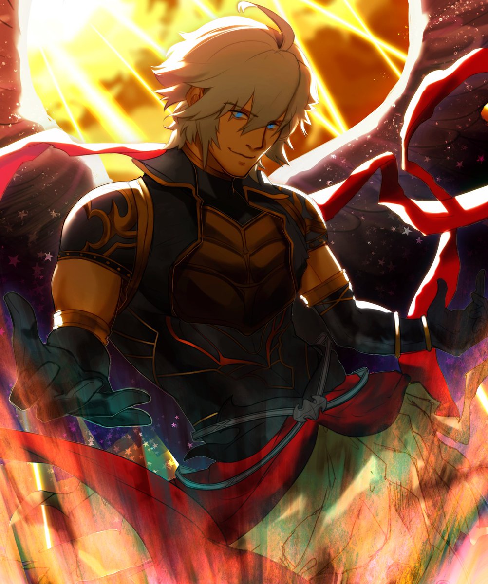 Paradise Lost #lucifer #lucio #gbf #gra」|Alexのイラスト