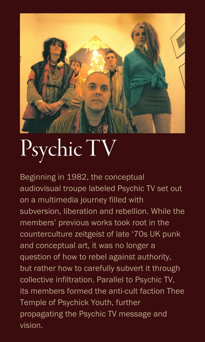 🧵 In the Panos Cosmotos film "Mandy" we are introduced to a cult leader ...