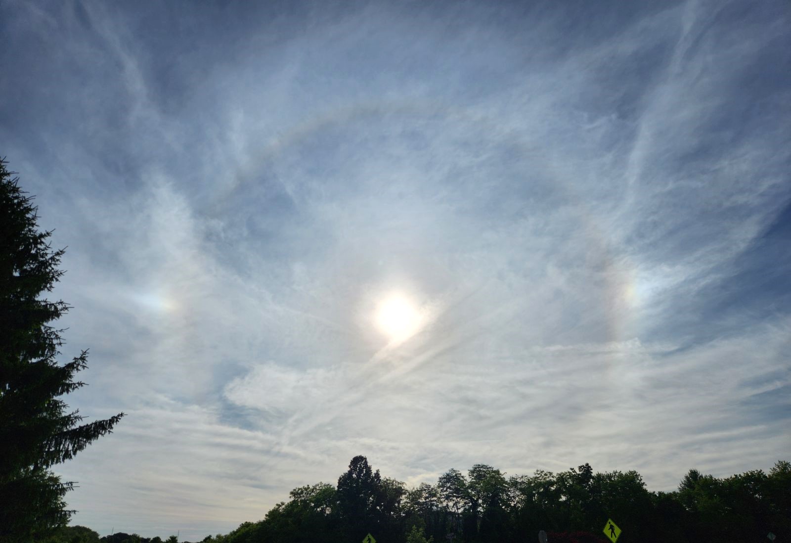 Cirrostratus Clouds Halo