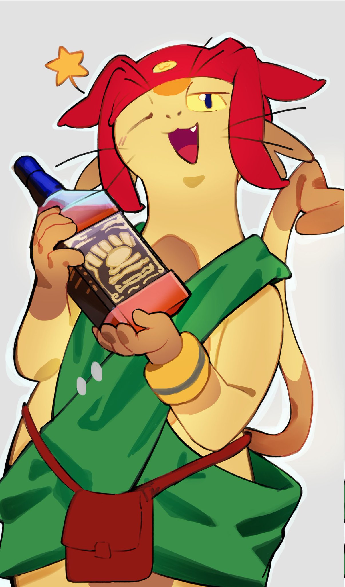 Meow Space Dandy Hat Aw Don't Cry Mymyamo — Weasyl