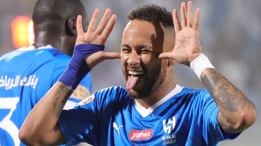 Neymar Celebration Jump Neymar Set For Santos Return Yahoo Sports