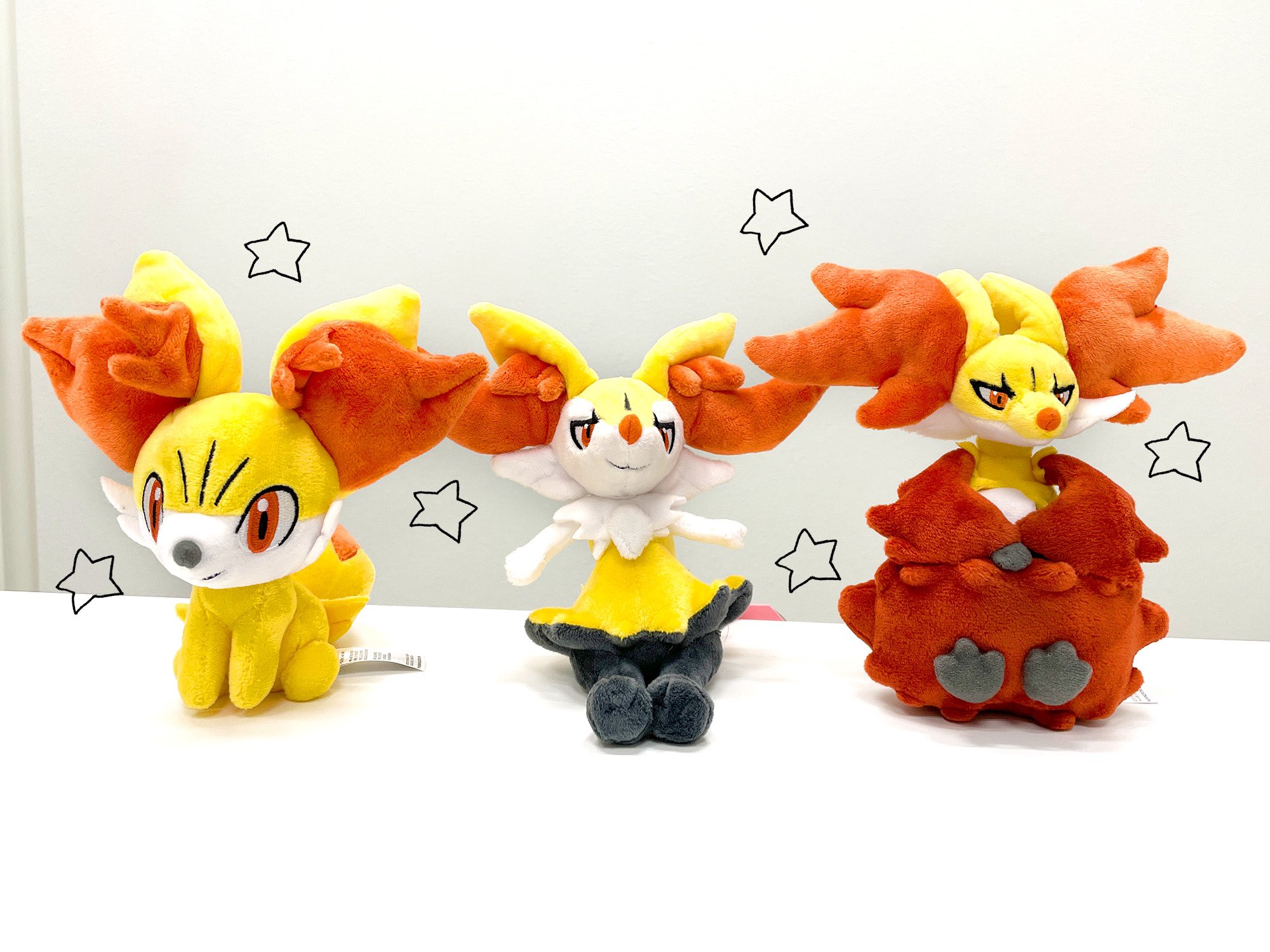 Pokemon Fennekin Plüsch