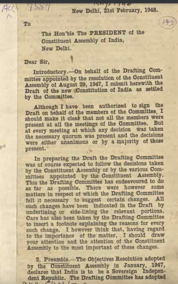 Ambedkar was just assisted by B.N.Rau in Ambedkar's own words... The ...