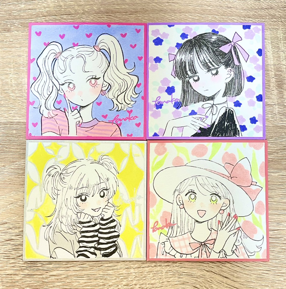 「豆色紙① #COMITIA148 #コミティア148 」たなかの漫画