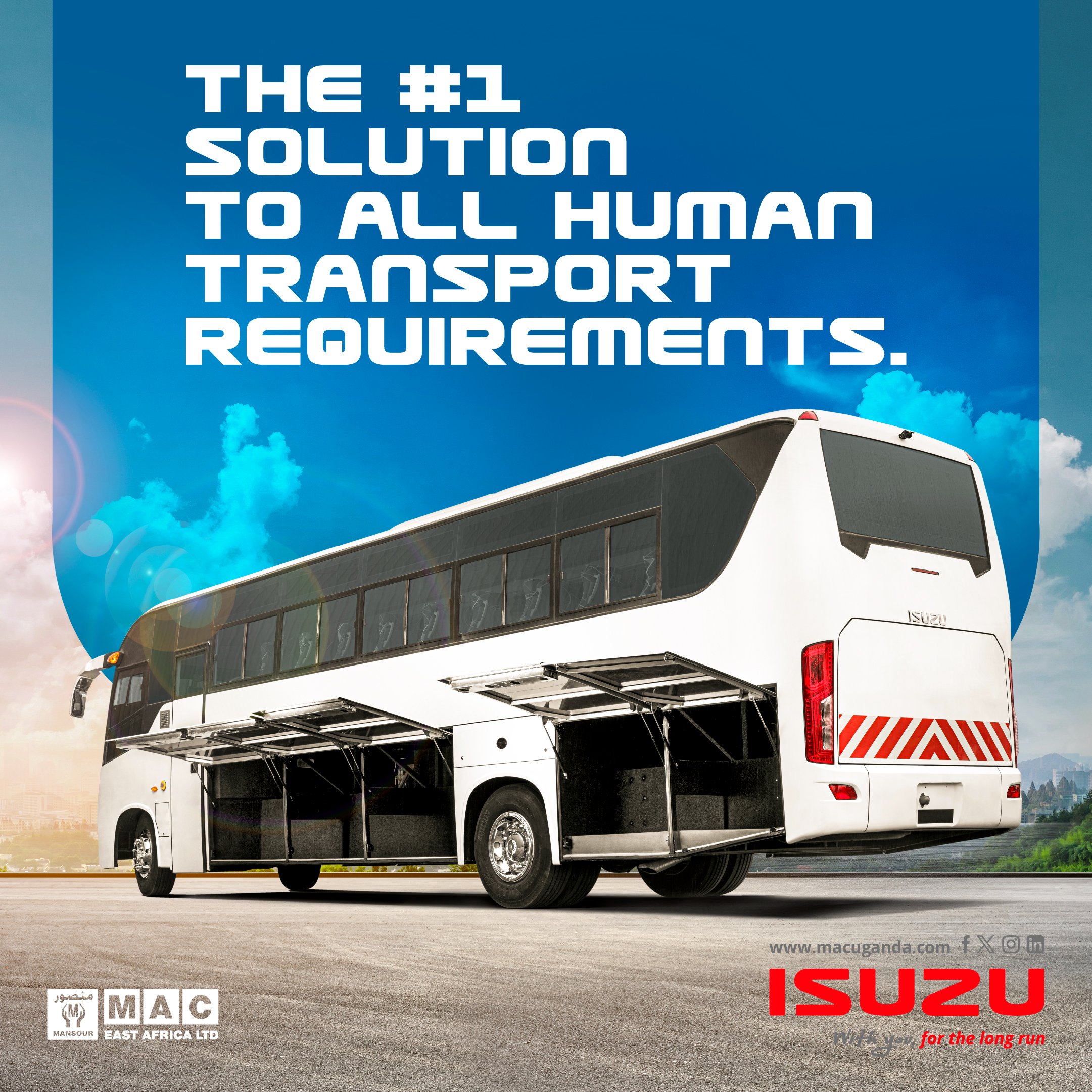 Isuzu Bus New Isuzu Executive Bus 2023 Yellow In Industrial Area