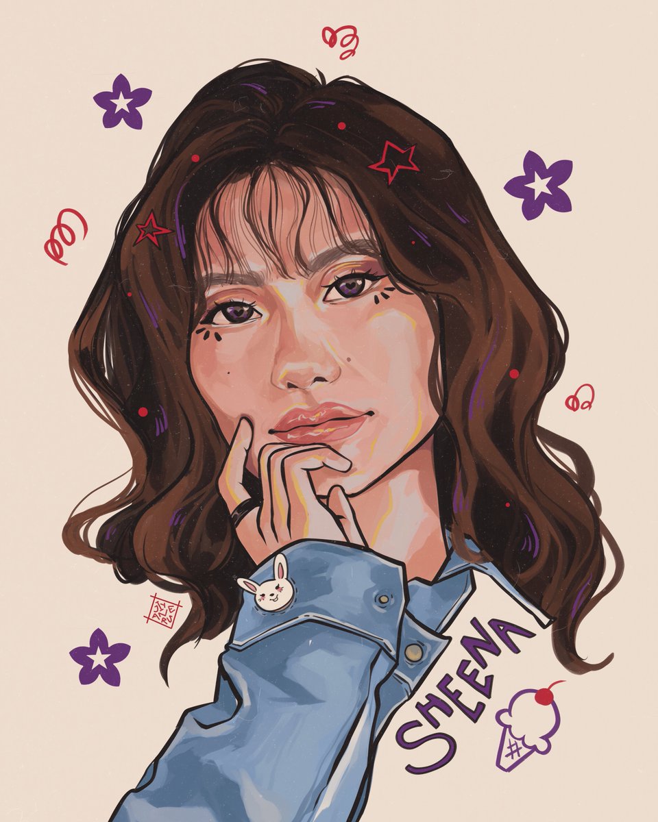 「bini sheena (6/8) #BINI 」|jannel komiket pride 👩‍ ️‍💋‍👩のイラスト