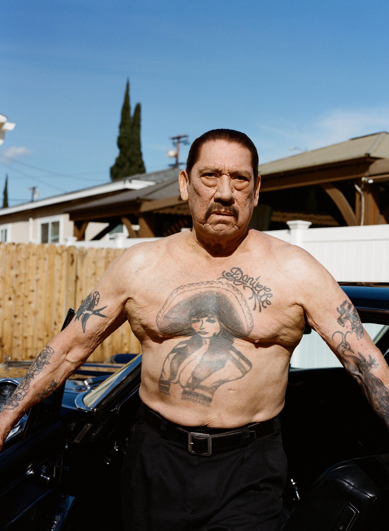 Andy Trejo Tattoos Danny Trejo: From The Big House To The Big Screen