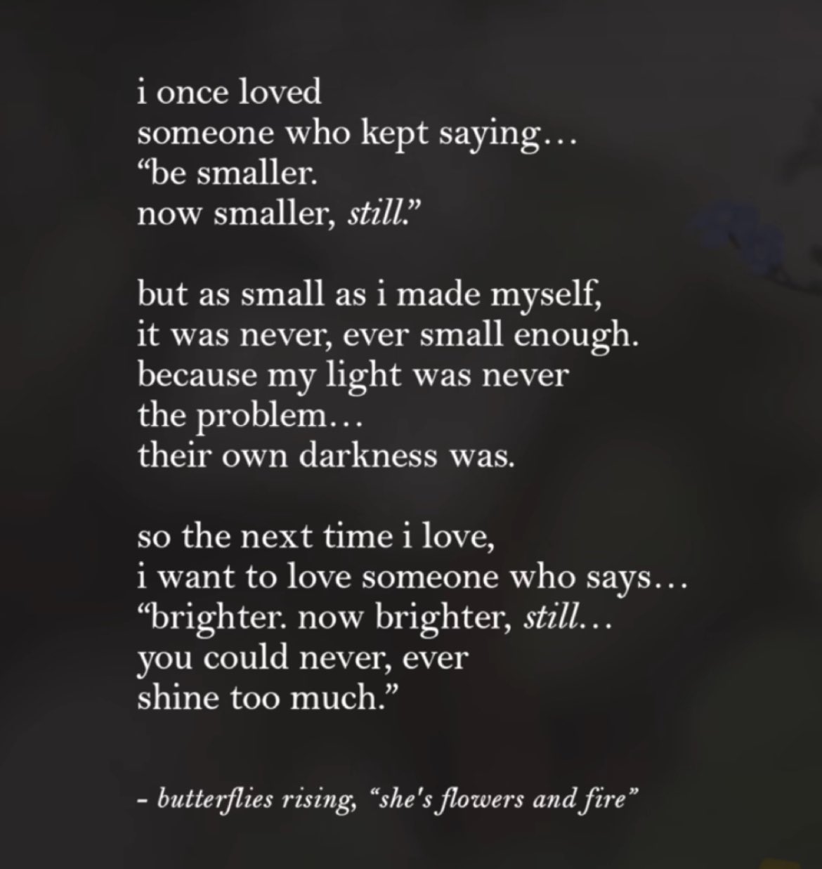 Let Your Light Shine Poem