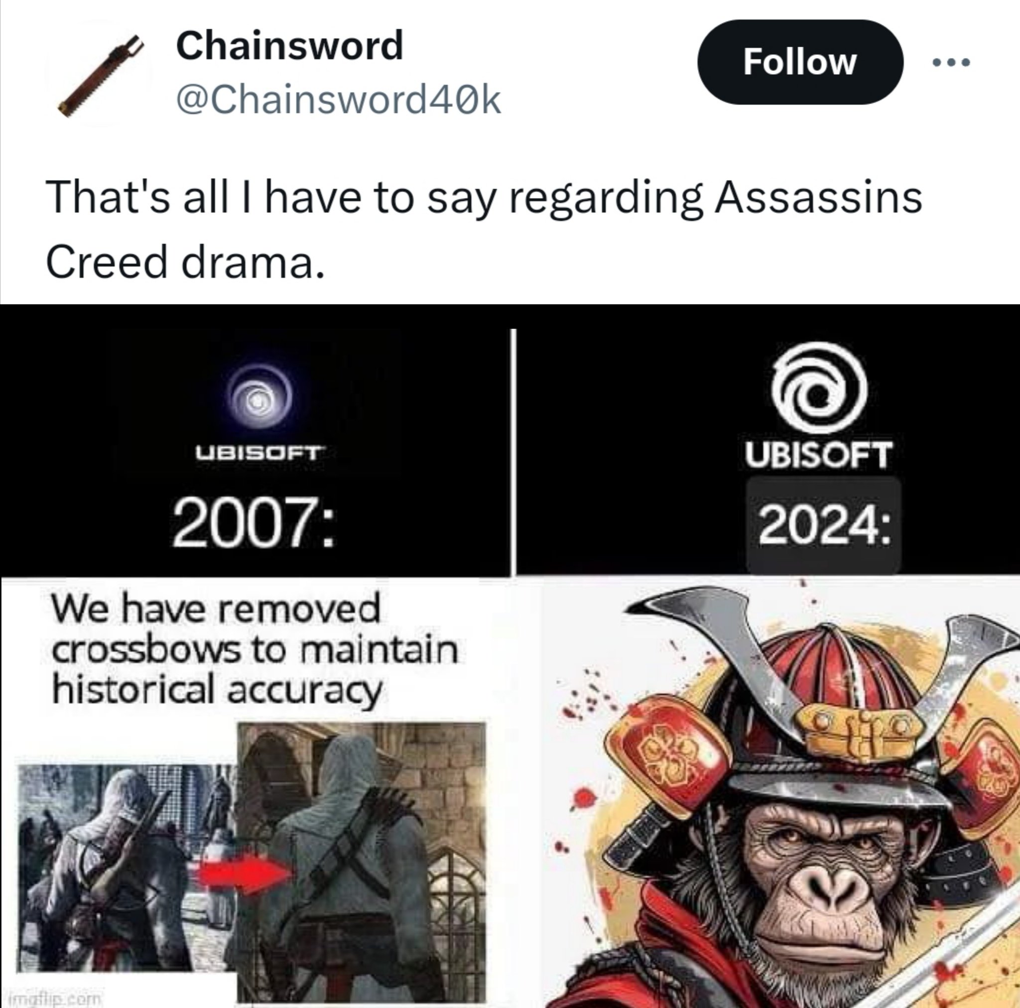 Ubisoft Ac Memes The Best Assassin's Creed Shadows Memes :) Memedroid