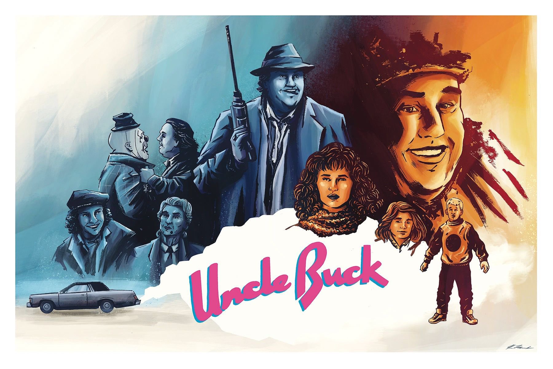 Uncle Buck Movie Poster Uncle Buck Script Limited Signature Edition