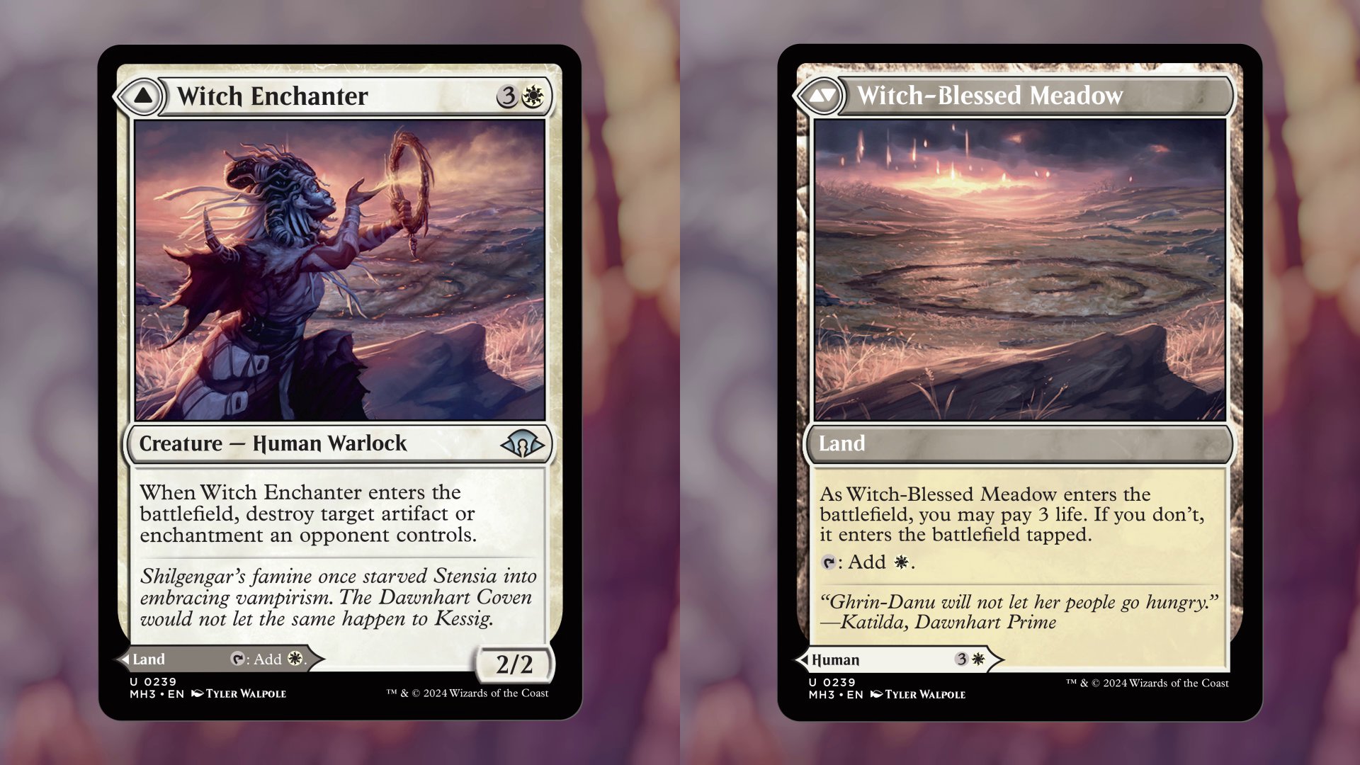 [MH3][CUBE] Witch Enchanter // Witch-Blessed Meadow - Cube Card and ...