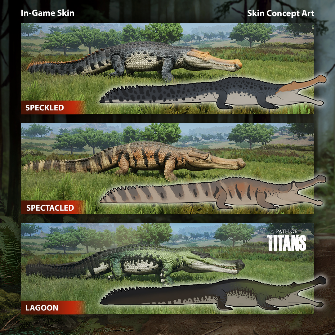 Sarcosuchus Size Comparison Rheic 1/35 Sarcosuchus Model – Lana Time