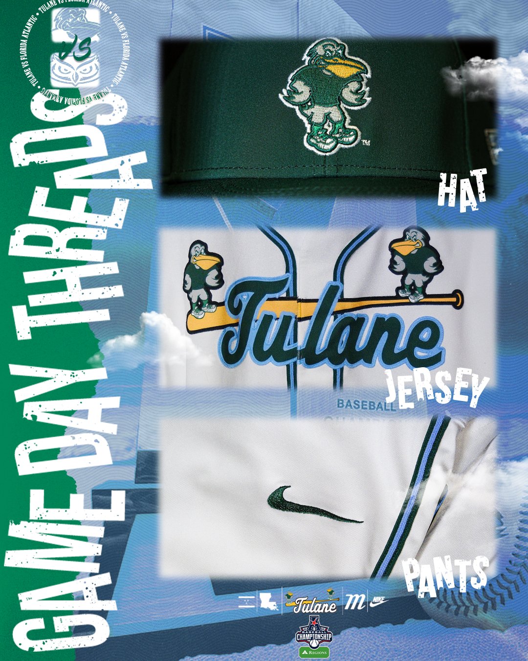 Tulane Baseball Logo Tulane Baseball