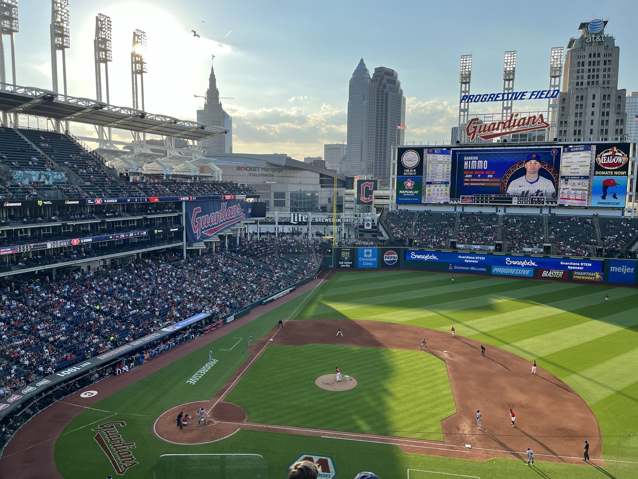 Night At Progressive Field