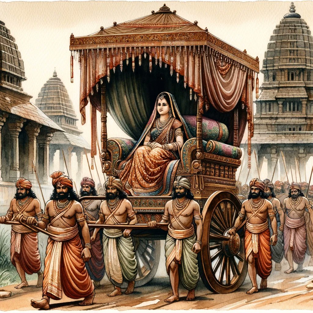 Have read the story of Chandragupta outwitting the Saka King, anywhere ...