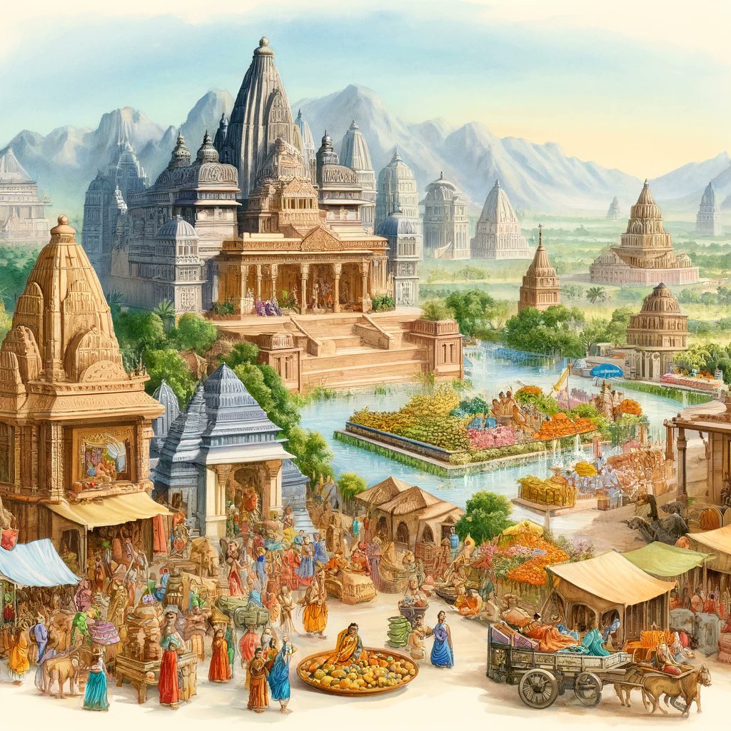 Have read the story of Chandragupta outwitting the Saka King, anywhere ...