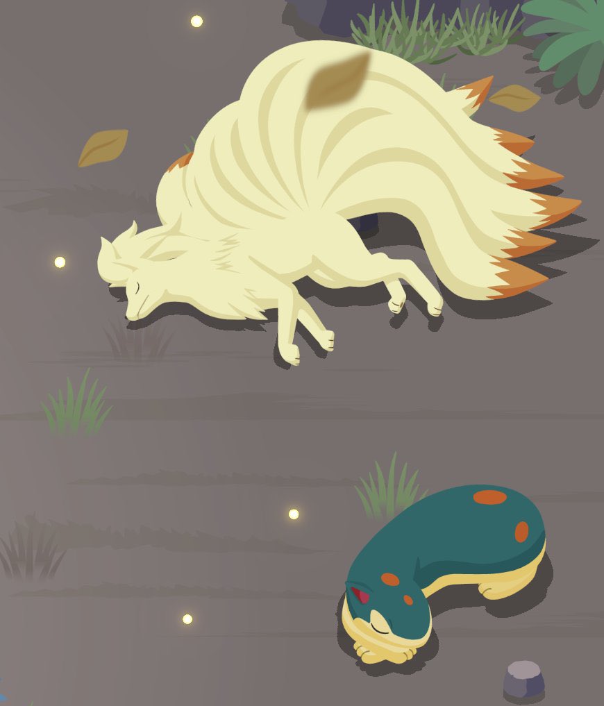 Ninetales Background