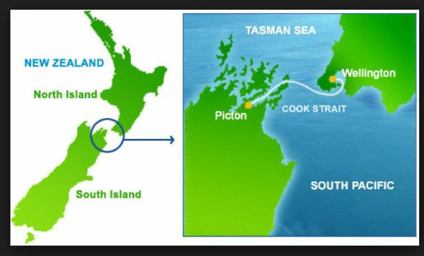 Cook Strait New Zealand