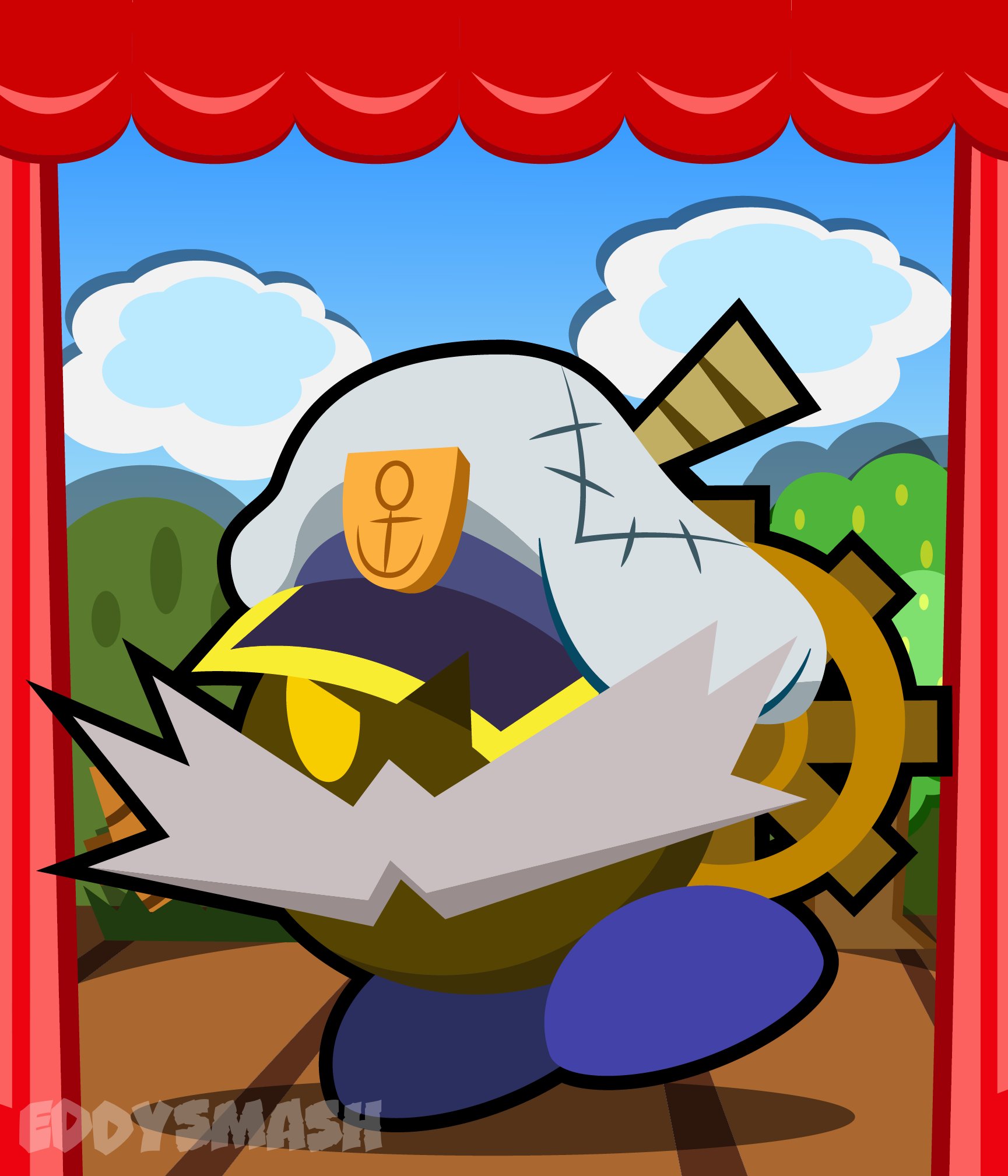 Paper Mario Bobbery Admiral Bobbery DO NOT FAV. By