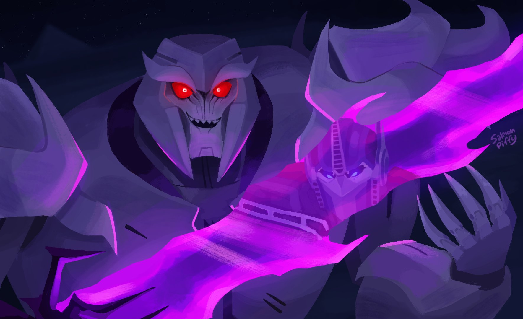 Transformers Prime Megatron Dark Star Saber Best Version Of Megatron?