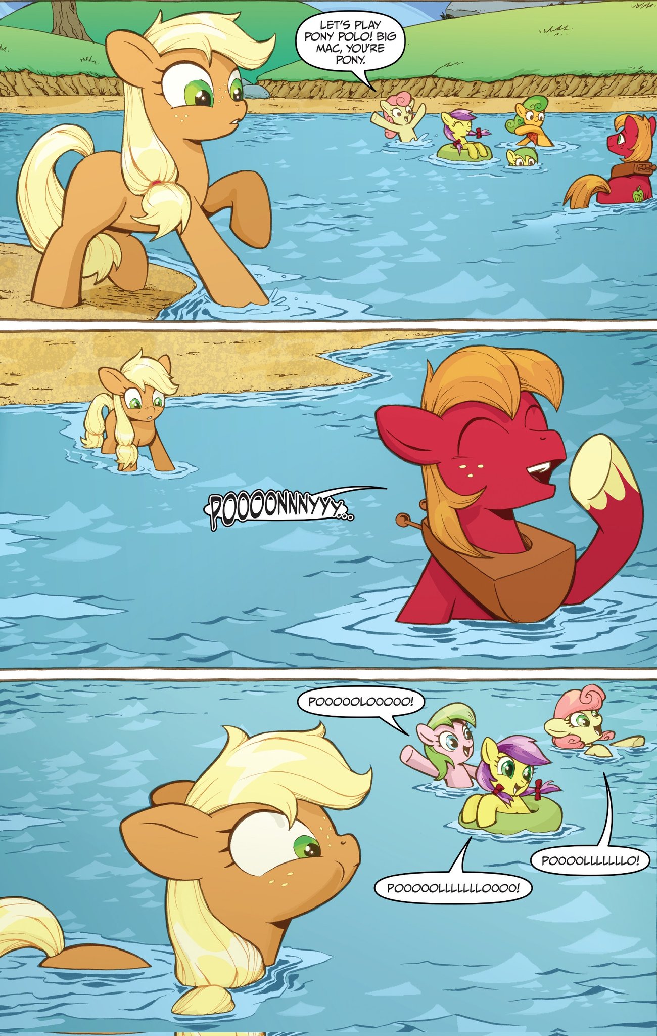Applejack Swim