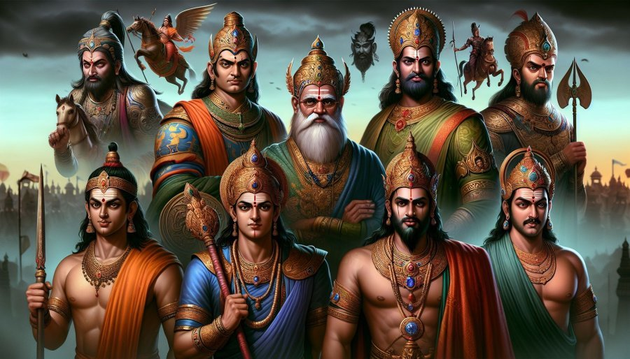 Yayati chose his youngest son Puru as his successor, who carried ...