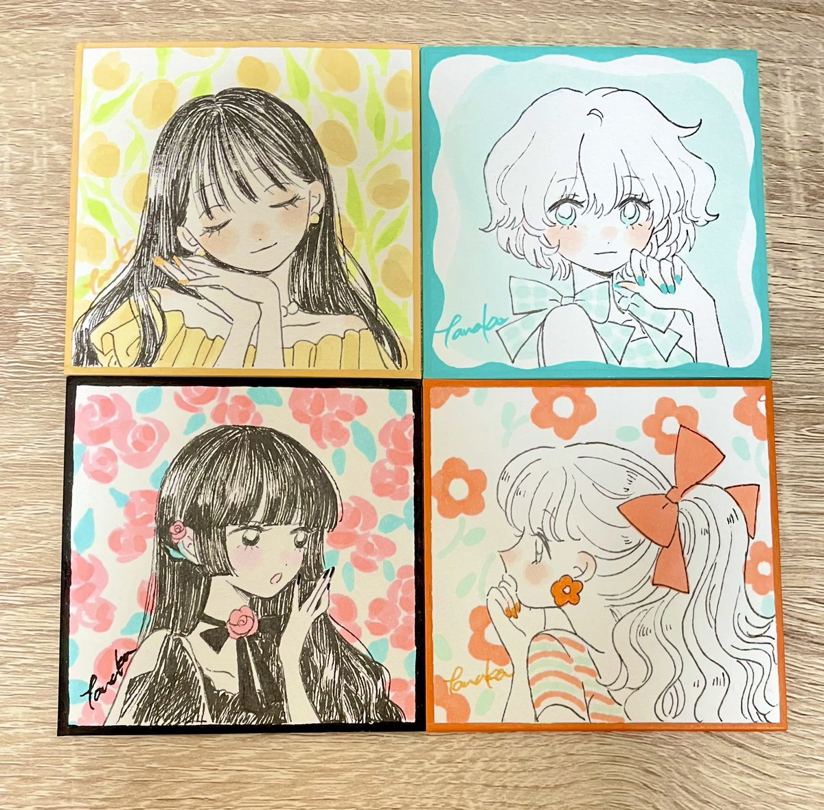 「豆色紙③ ギリギリまで追加します😌 #COMITIA148 #コミティア148 」たなかの漫画