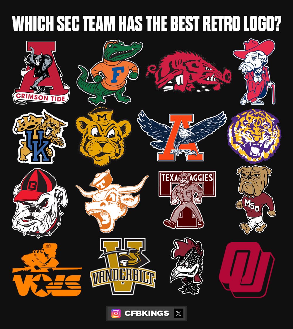 Sec Football Team Logo Brett McMurphy On X: "SEC's New 16 Team Logo