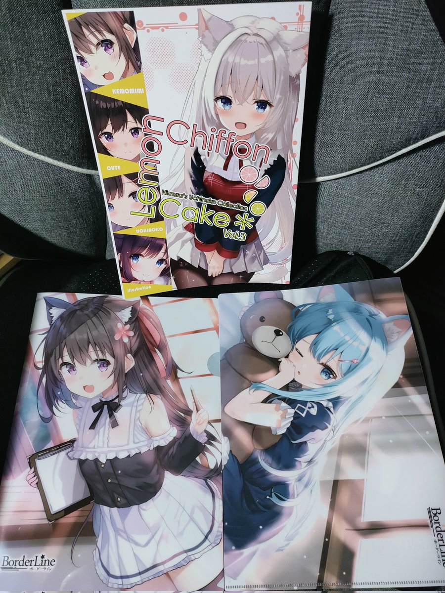 「コミティア頒布の新刊とクリアファイル届いた!!クリアファイル可愛いよ 」|火村 モリタカ＠/5月COMITIA144（B51a)/その次は神戸かわさき10のイラスト