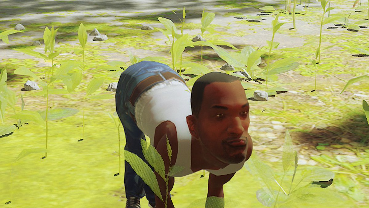 GTA San Andreas CJ modded into every game ever. A thread 🧵: - Thread from Synth Potato🥔 ...