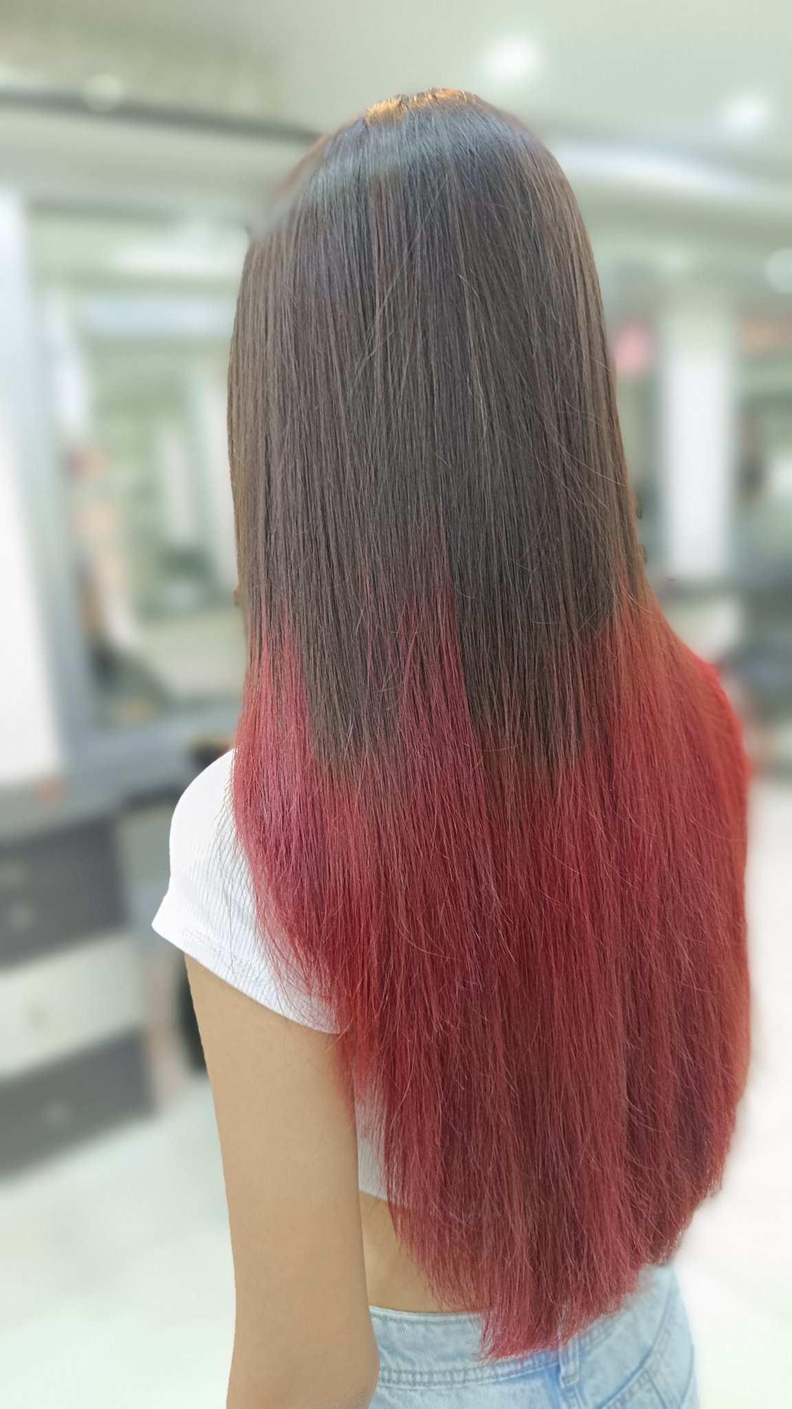 Red Ombre Hair Color Combinations