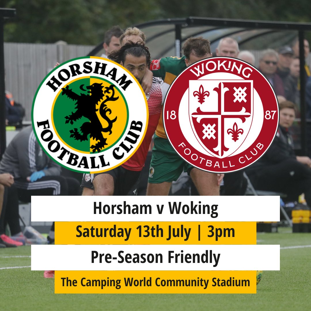 Welcome to our new website! - Horsham Football Club