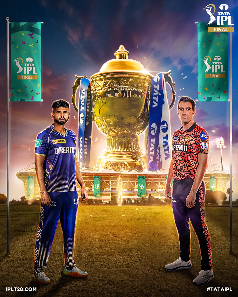 IPL POSTER FOR KKR vs SRH FINAL...!!!! 🌟 - Thread from Johns ...