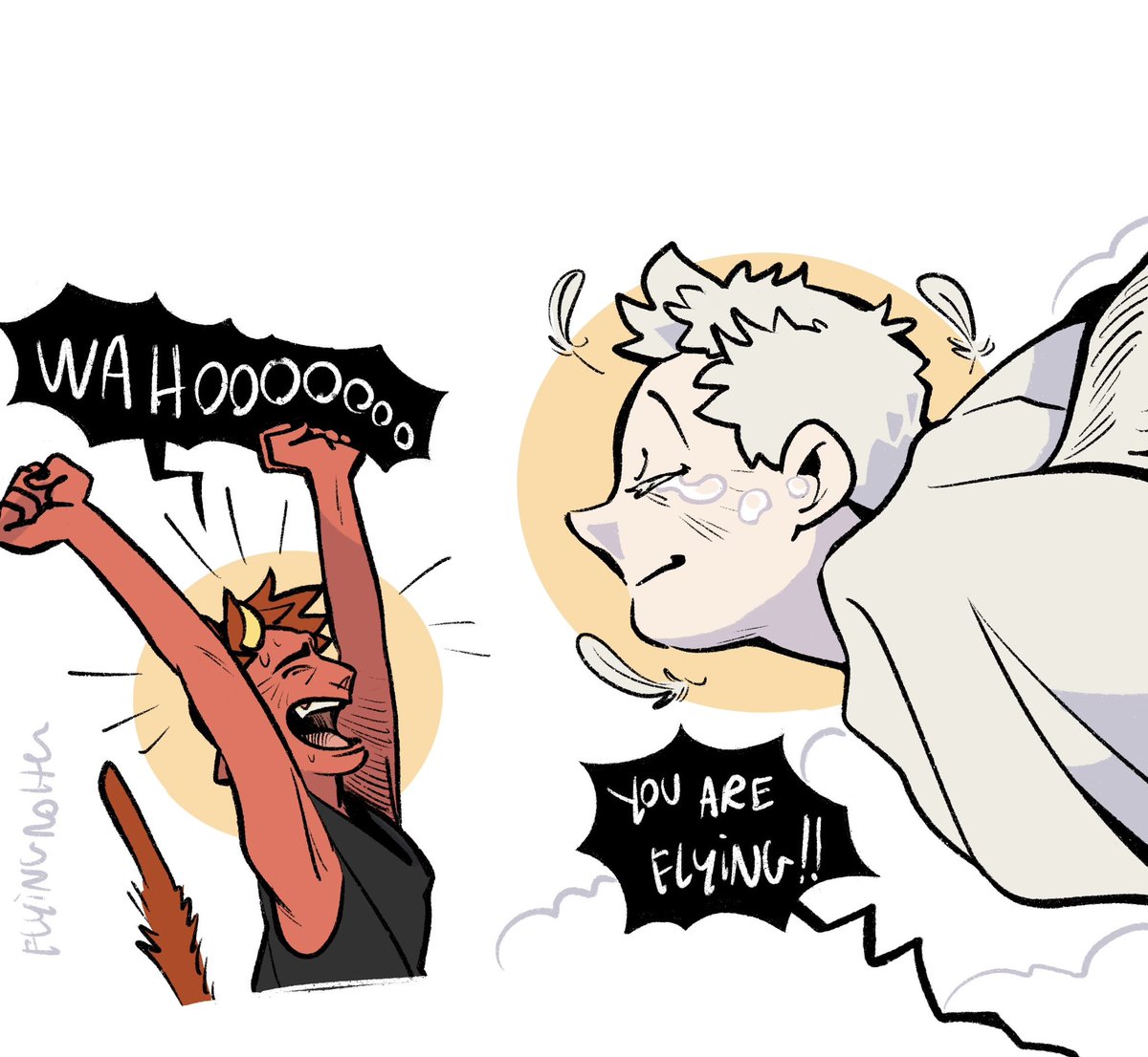 Goodomens 」☁️flyingrotten☁️の漫画