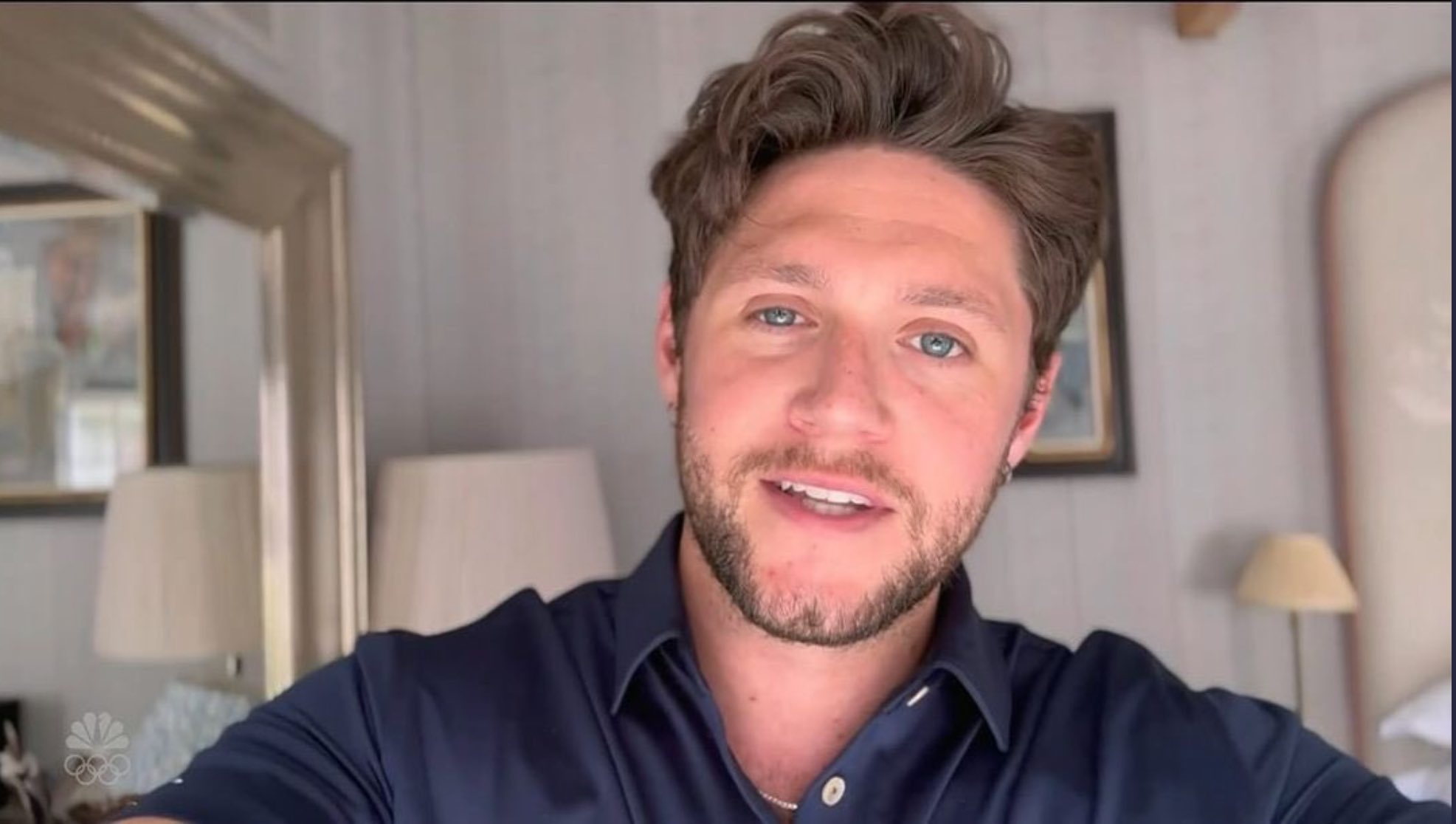 Niall Horan Blue Hair One Direction Singer Niall Horan Insists That